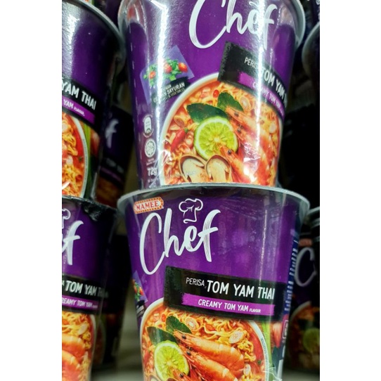 Tomyam Thai CHEF Cup Maggi Mee Noodle 95gram Enak Sedap | Shopee Malaysia