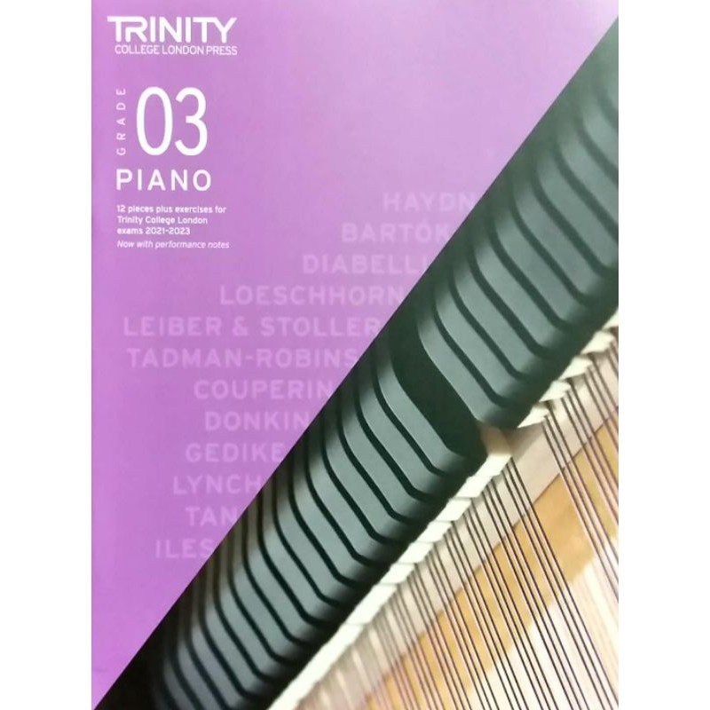 Trinity Piano Exam Pieces from 2021 Grade 3 (Free Shipping) | Shopee ...