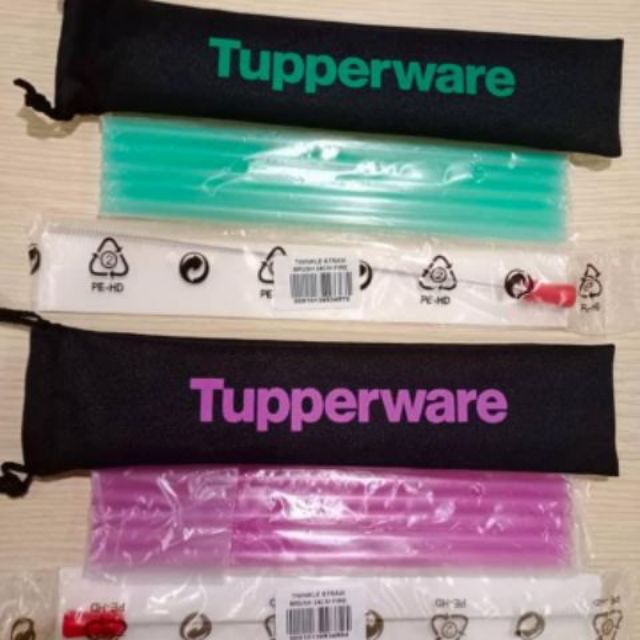 Tupperware Straw with straw brush LONG save the Earth) | Shopee Malaysia