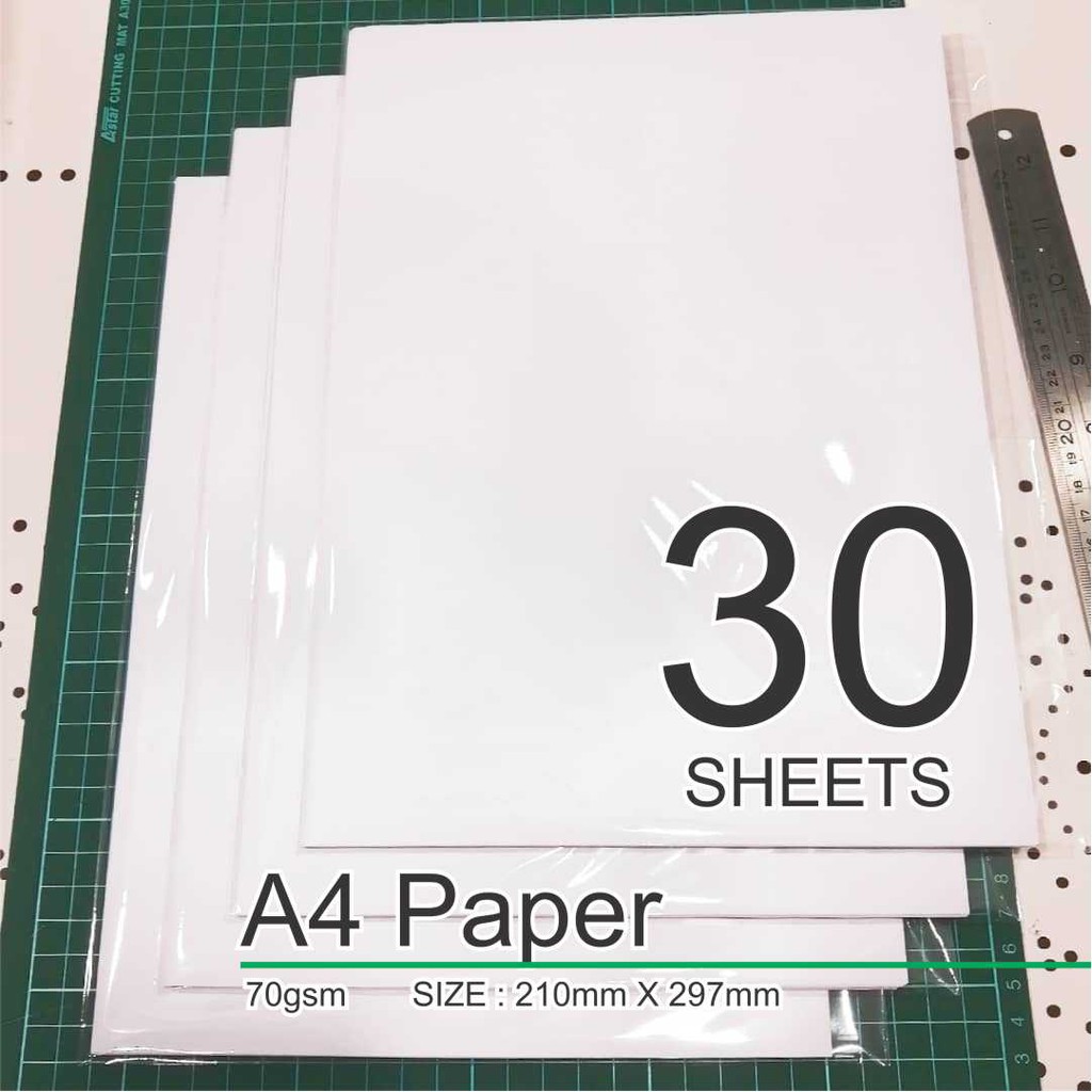 A4 Paper Multi Purpose Paper 70gsm 30sheets Copier Paper Kertas A4 ...