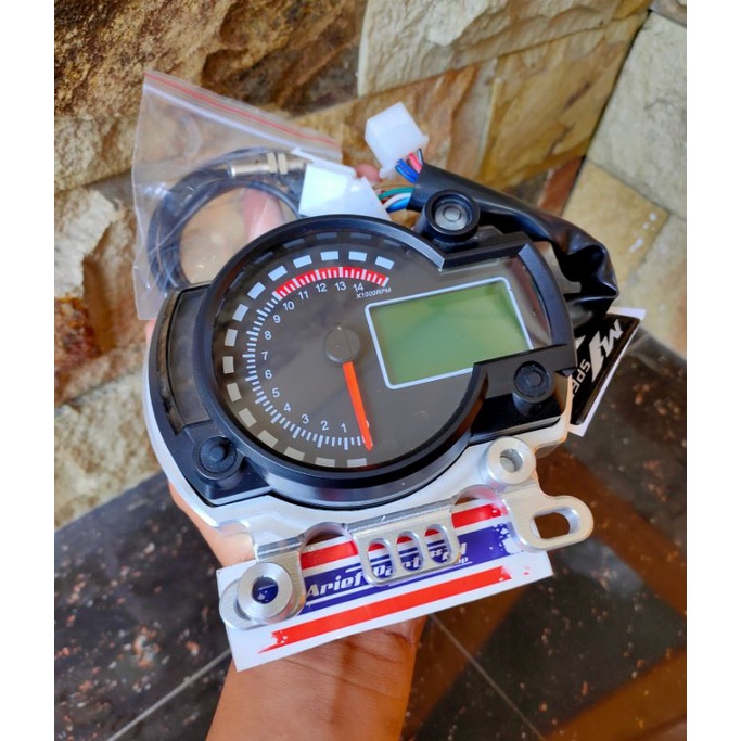 Koso rx2n speedometer set, M1 speed cnc spido mount, socket and sensor ...