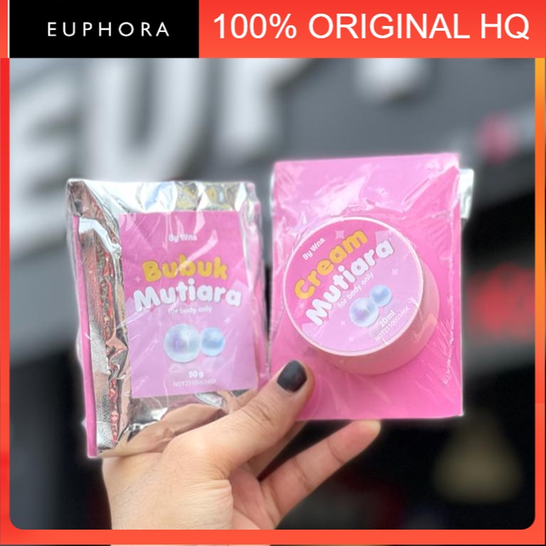 🔥 VIRAL 🔥💯% ORIGINAL BUBUK MUTIARA & CREAM SET BY WNA/EUPHORA | Shopee ...