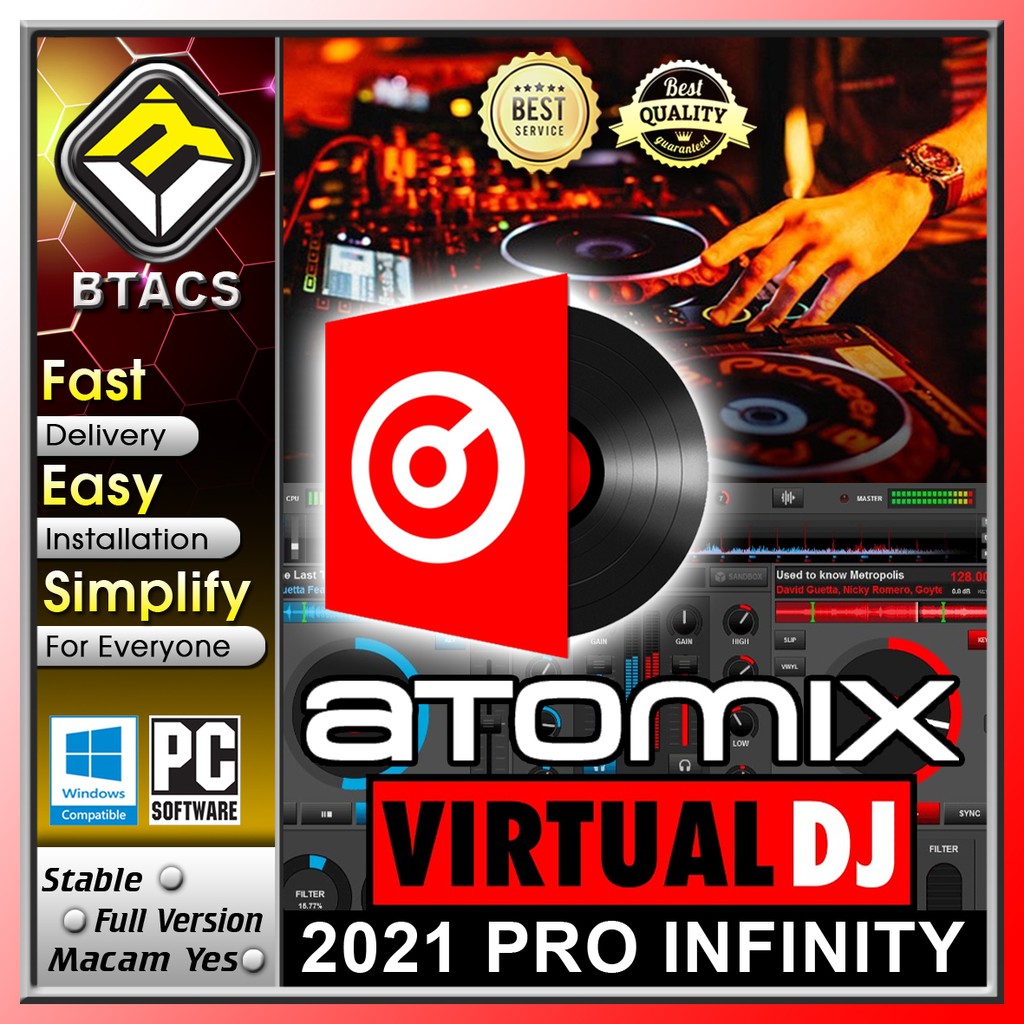 🔥Atomix VirtualDJ 2021 Pro Infinity | DJ | Full Version | Install for ...