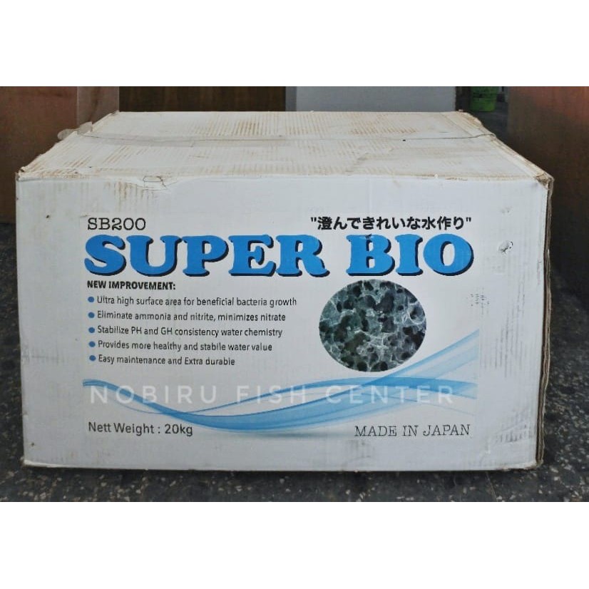 Super Bio Crystal Sb200 Repacked 1kg Koi Pond Media Filter | Shopee ...