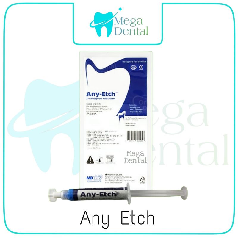 Etching GEL ANY ETCH Contains 5 Syringes / ETSA GEL SYRINGE | Shopee ...