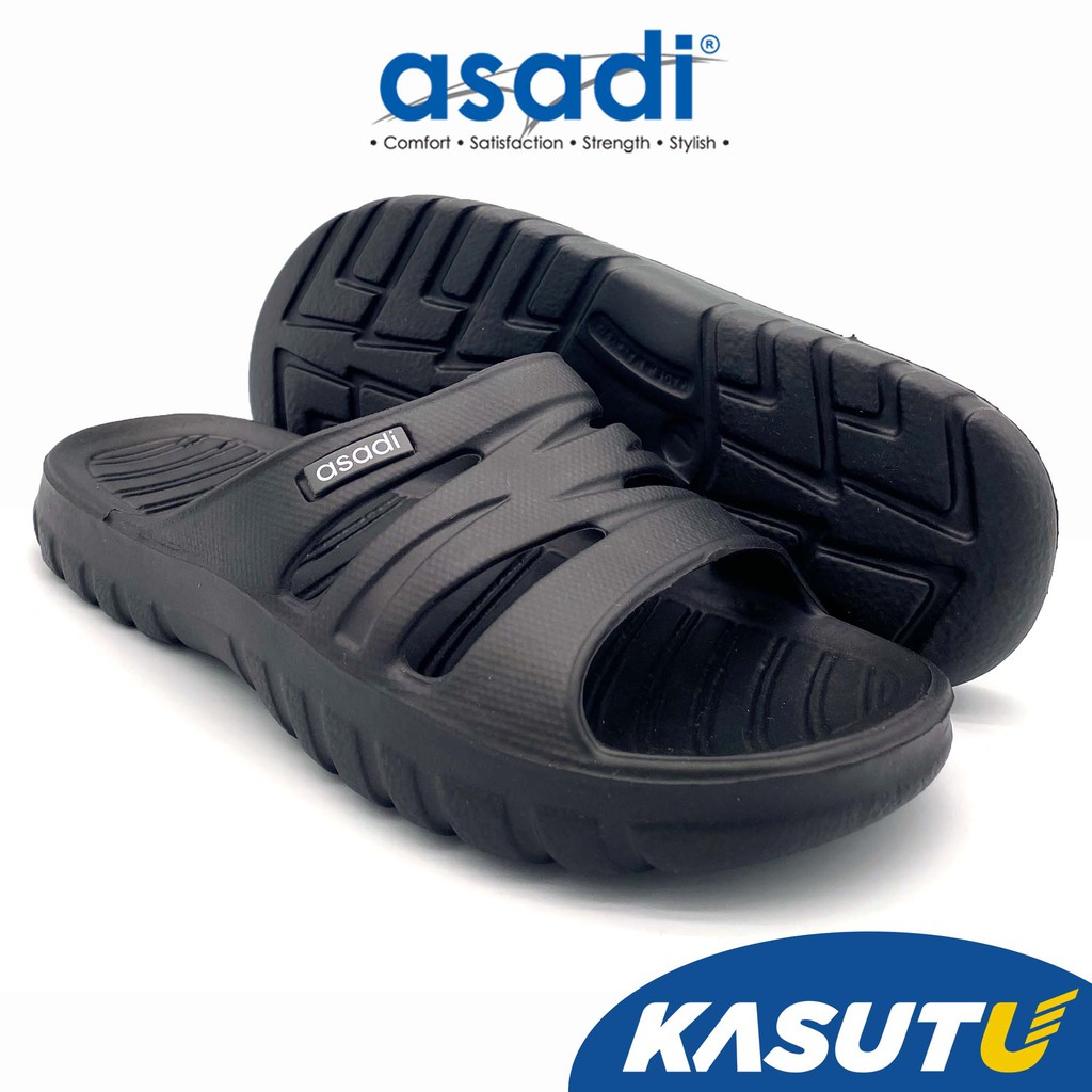 Asadi Men Rubber Slipper Selipar Getah Lelaki | Kasut U Blue ...