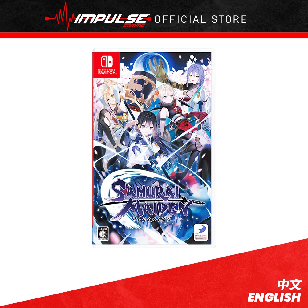 NSW Nintendo Switch Samurai Maiden Chi/Eng Version 武士少女 中英文版 | Shopee ...