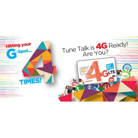 Tune Talk 4G LTE SIM !! Free simpack !! | Shopee Malaysia