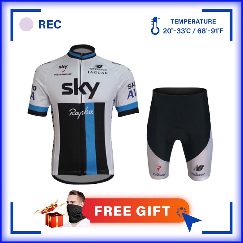 【In stock】SKY New cycling jersey set road bike summer quick dry bicycle clothes men team short ...