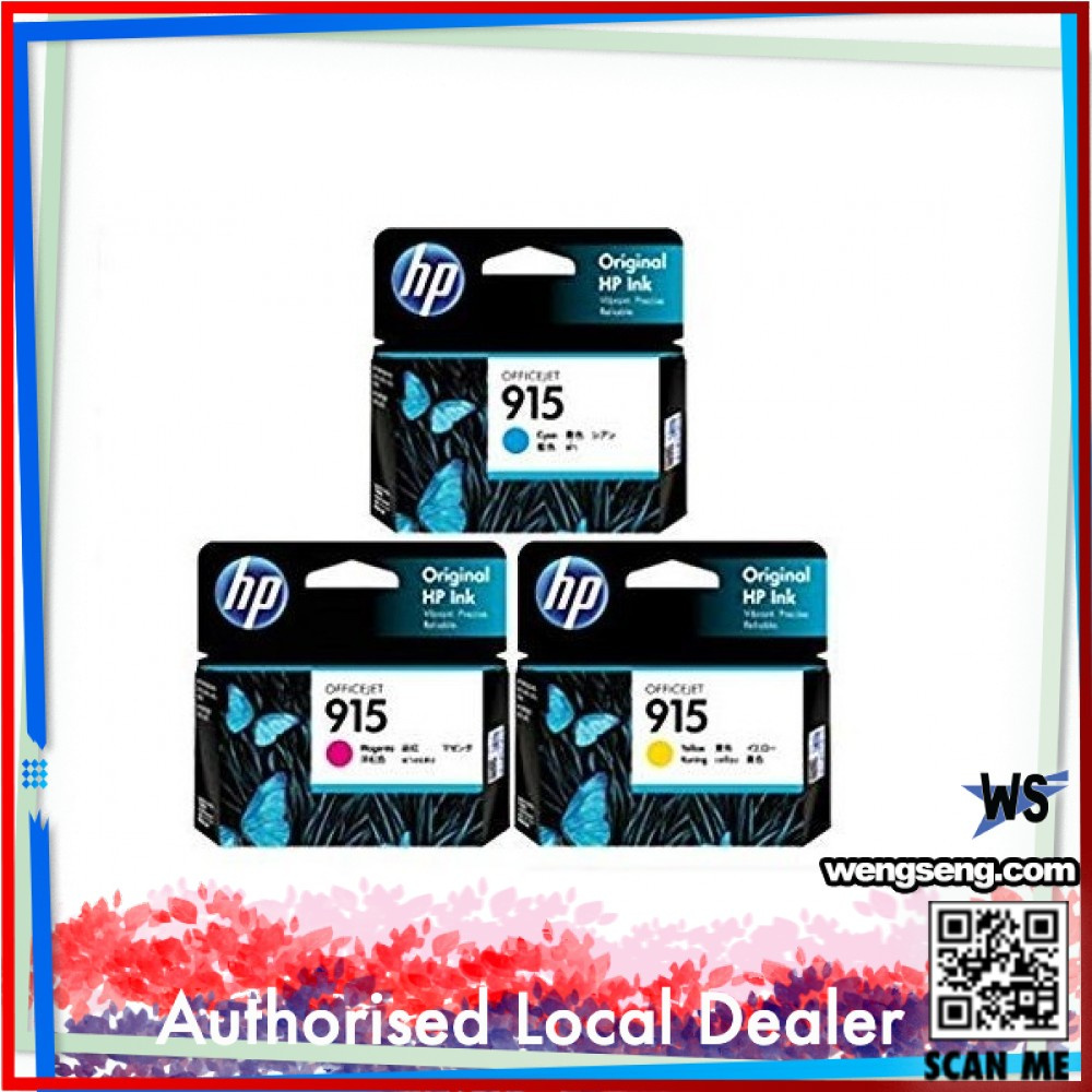 HP 915 Colour Original Ink Cartridge for HP Officejet 8010 , HP ...