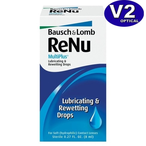 (8ml) Renu Multiplus Lubricant & Rewetting Eye Drops Bausch & Lomb | Shopee Malaysia