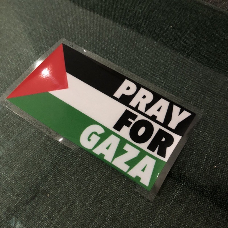 Pray For Gaza sticker cermin kereta Stickmaniac WD120 | Shopee Malaysia