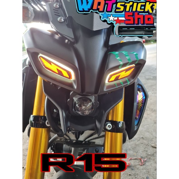 STICKER LAMPU MT15 (KIRI&KANAN) | Shopee Malaysia