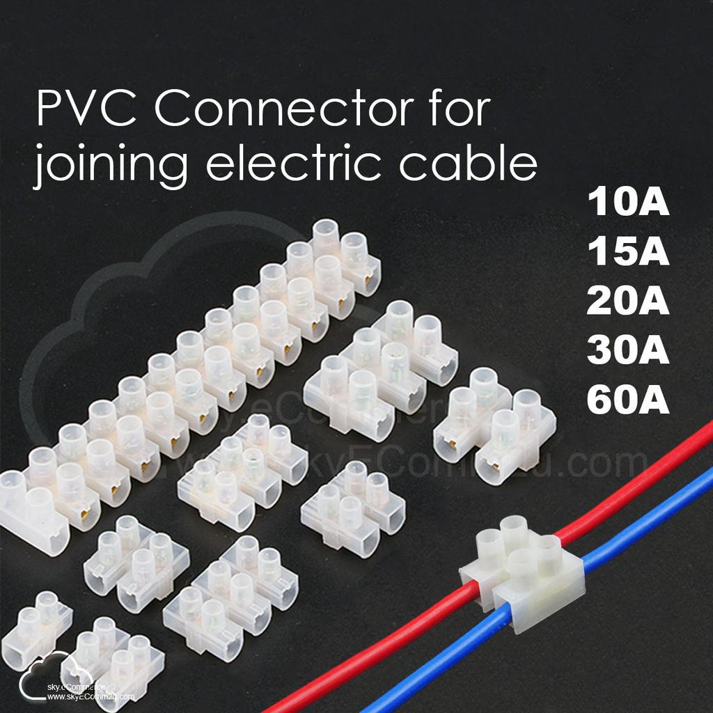 PVC Connector Electrical 10A 15A 20A 30A 60A | Shopee Malaysia