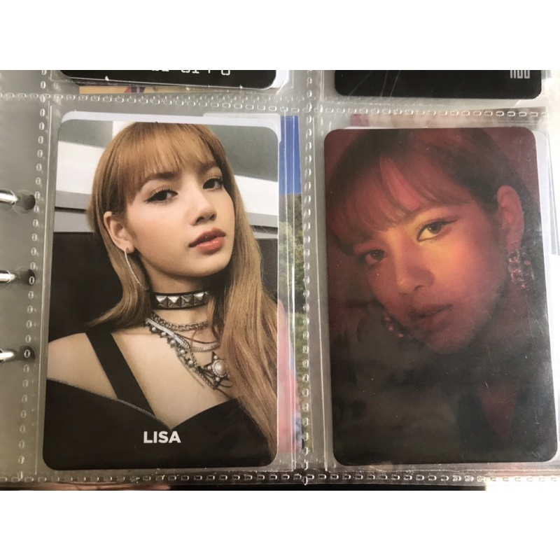 Official Lisa Blackpink square up photocard | Shopee Malaysia
