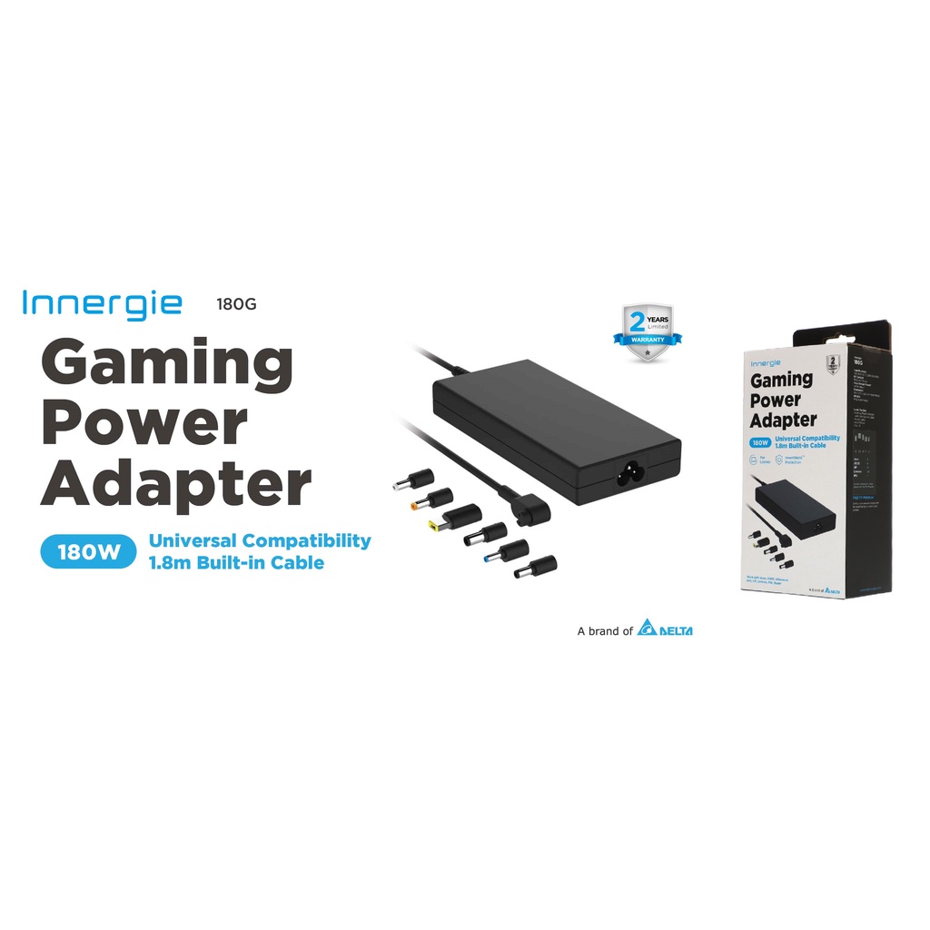 Innergie 180W Gaming Power Adapter Charger ( 180G ) | Shopee Malaysia