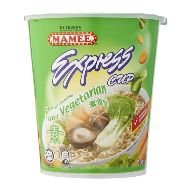 Mamee Express Cup / Hotcup Instant Noodles - Vegetarian | Shopee Malaysia