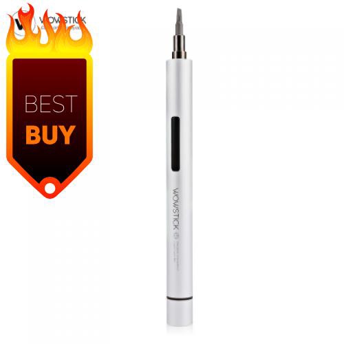 WOWSTICK PRECISION MINI HANDHELD CORDLESS ELECTRIC SCREWDRIVER (SILVER ...