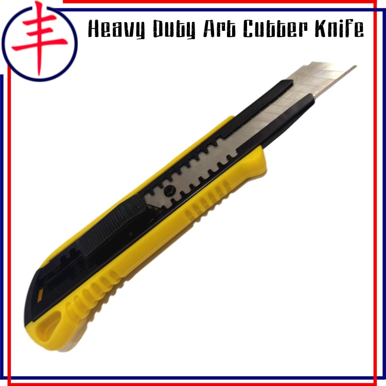 FY A Class Utility Knife Cutter Retractable Knife Box Cutter Pen Knife Paper Cutter | Shopee ...