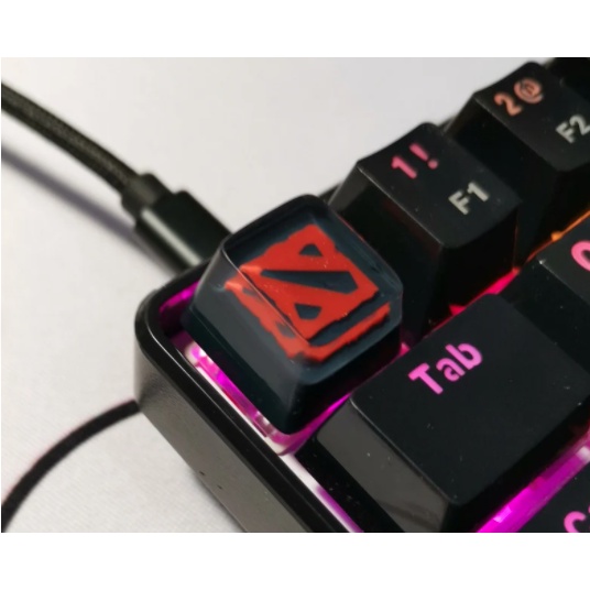 Custom Gaming Keycaps - Artisan Keycaps (Cherry MX) dota 2 keycaps ...