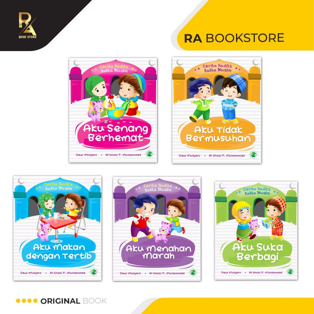 Islamic Children's Story Book - Muslim Toddler Hadith Story Series ...
