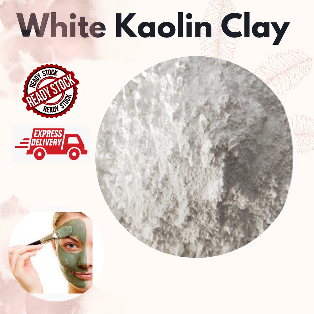 500g Pure White kaolin Clay (Cosmetics grade) - For Masks / Detox ...