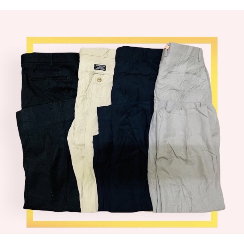 SELUAR SLACK LELAKI BIG SIZE BUNDLE LIVE | Shopee Malaysia