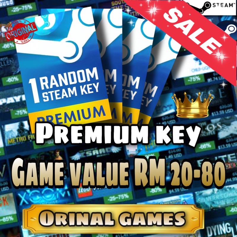 Random steam key’s ( steam game) | Shopee Malaysia