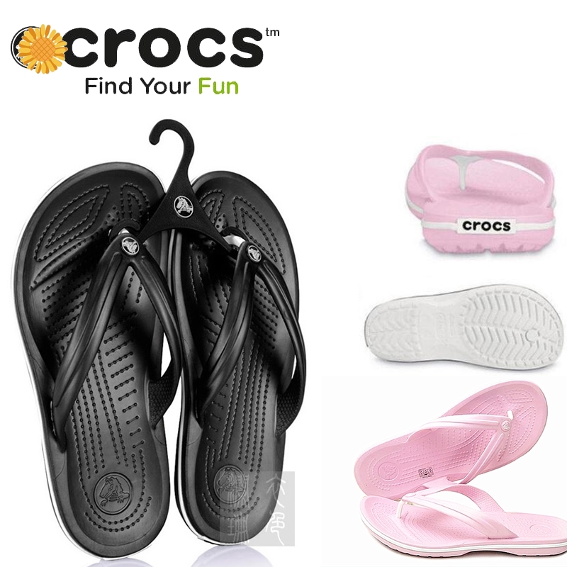 Crocs Flip-flops Classic Models Beach Shoes | Shopee Malaysia