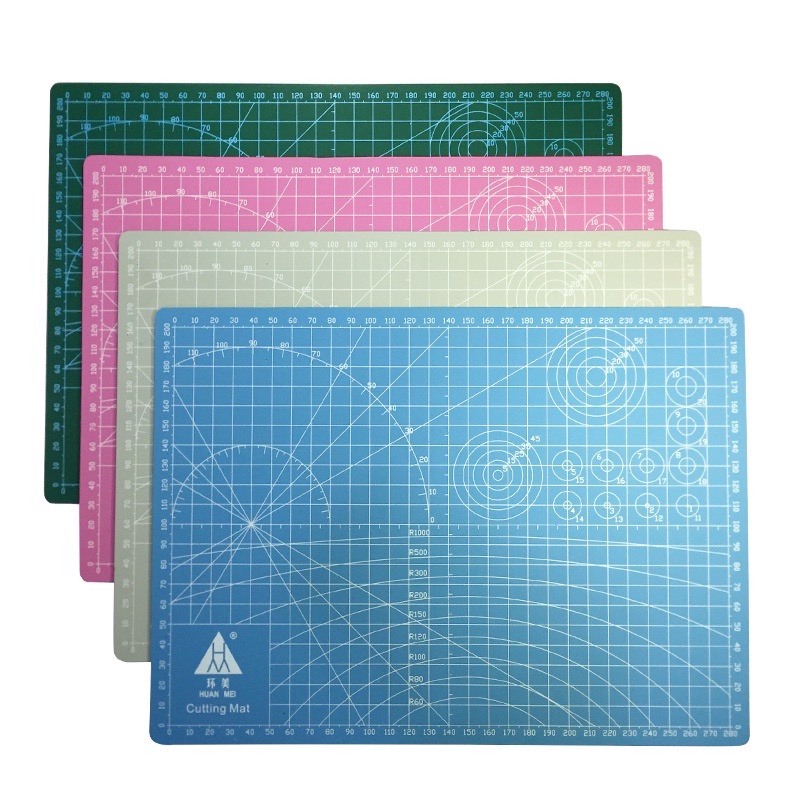 Self Healing Cutting Mat A3/ A4 PVC Craft Quilting Grid Lines Printed ...