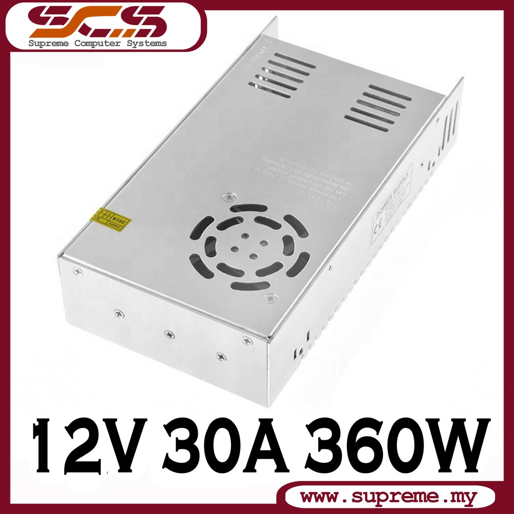 High Quality 12V 40A 480W | 12V 30A 360W Switching Power Supply AC100 ...
