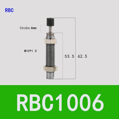 RBC Hydraulic Damper SMC Pneumatic Oil Pressure Shock Absorber Buffer ...
