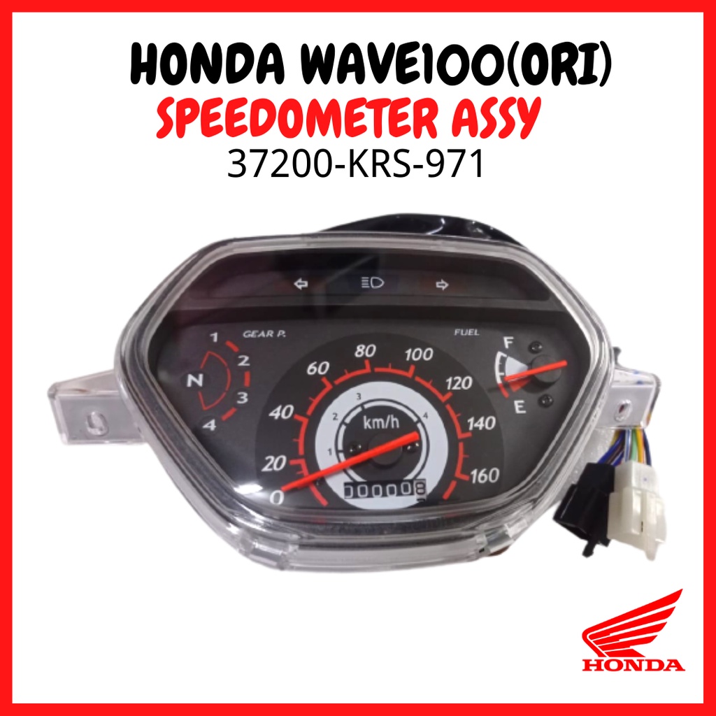 Honda Wave 100 Speedometer Assy(Original) | Shopee Malaysia