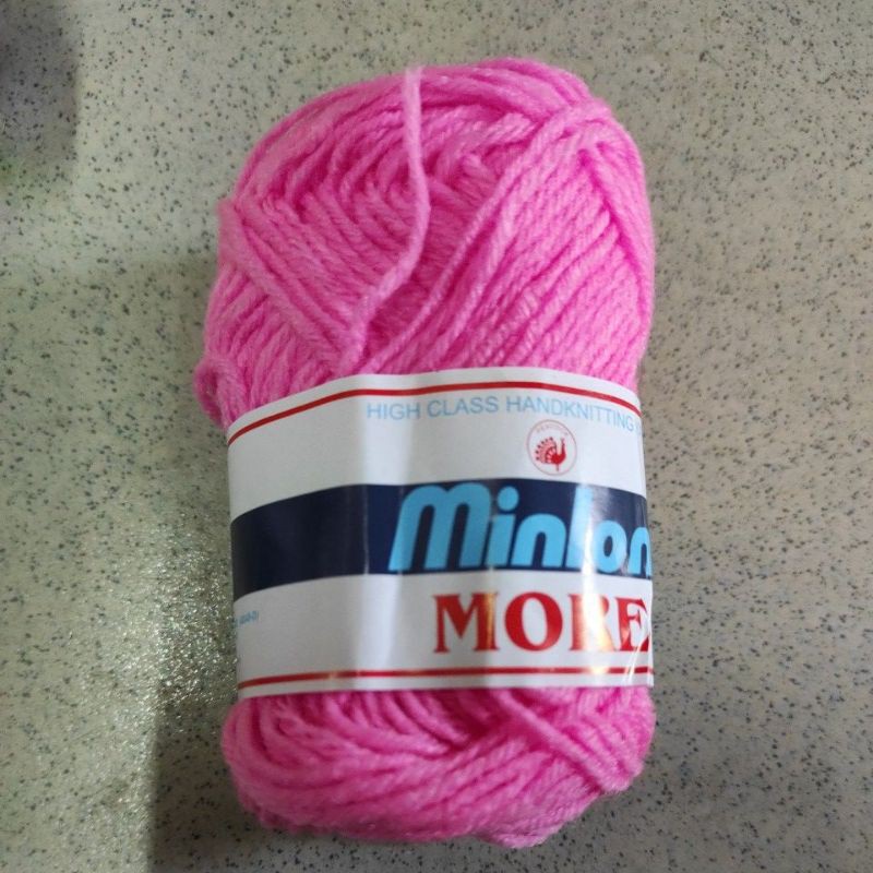 Minlon More Benang Kait Knitting Yarn 24+-g (1pc) | Shopee Malaysia