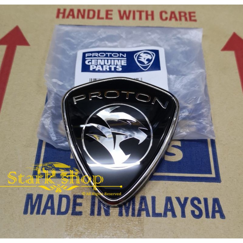 ORIGINAL PROTON GEN2 CPS FRONT GRILLE LOGO EMBLEM WITH BASE. PERSONA ...