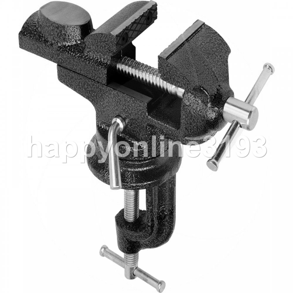 Apit G Clamp 60mm 360° Rotation Heavy Duty Swivel Base Table Vise Clamp ...
