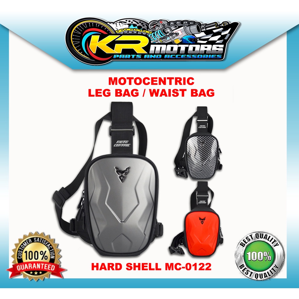 Motocentric Leg Bag / Waist Bag (Hard Shell) Riding Gears for ...