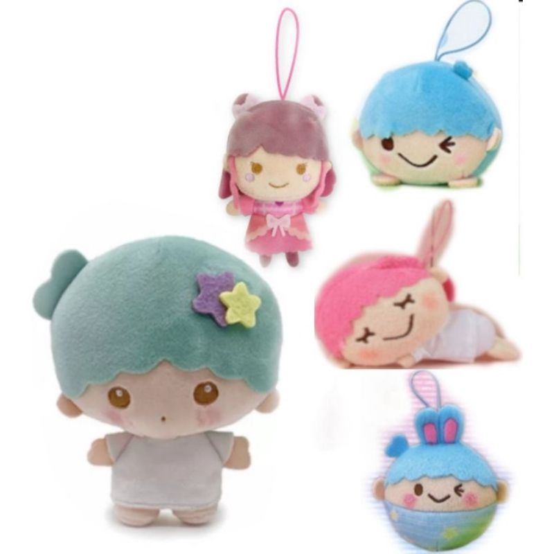 ️ Sanrio Characters Little twin stars plushie Kiki Bunny Bag charm Lala ...