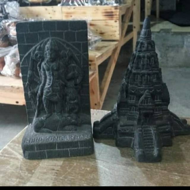 A Set of Miniatures of Prambanan & Roro Jonggrang Temple - Stone ...