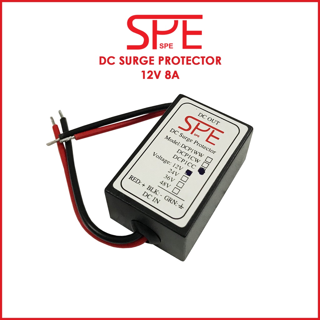 12V 8A DC Power Surge Protector Lightning Arrestor Autogate CCTV ...
