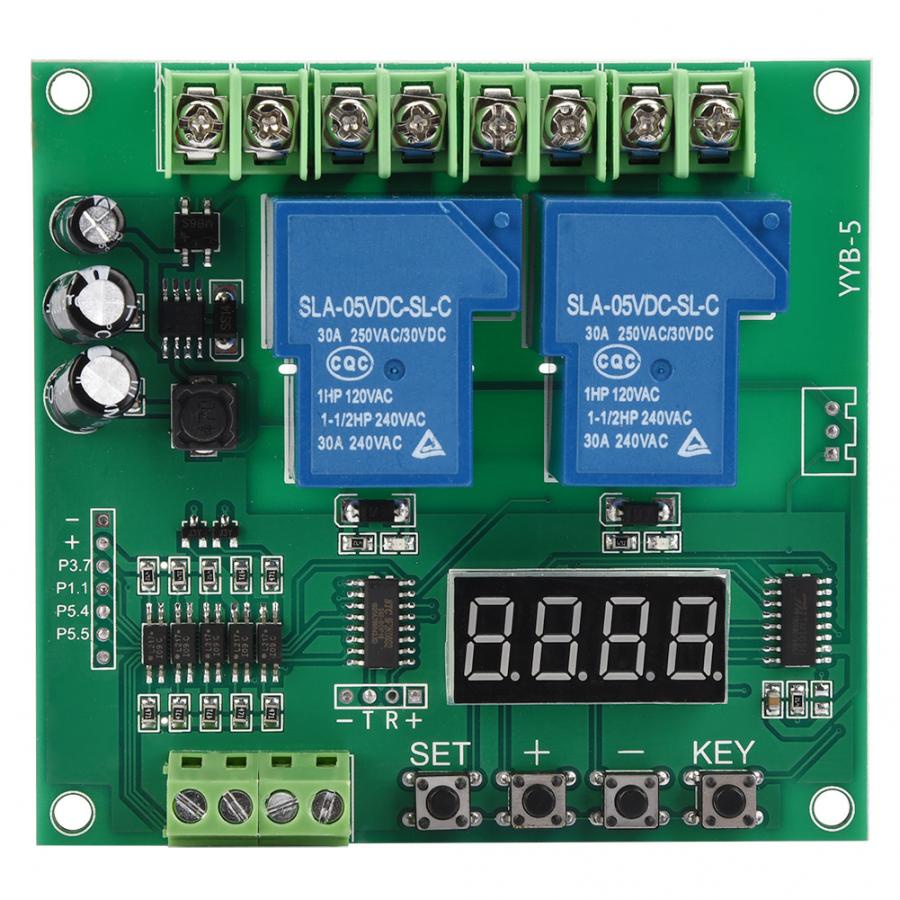 YYB-5 12v 24v Motor Forward / Reverse Control Board Two Relay Delay Timing Cycle Module | Shopee ...