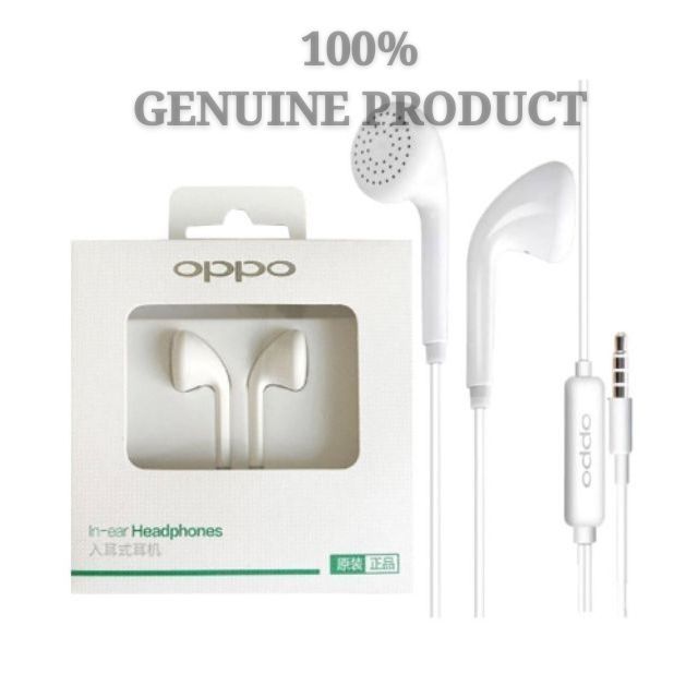 OPPO RENO A3 PRO A3X EARPHONE 3.5mm JACK HEADPHONES WITH MICROPHONE ...