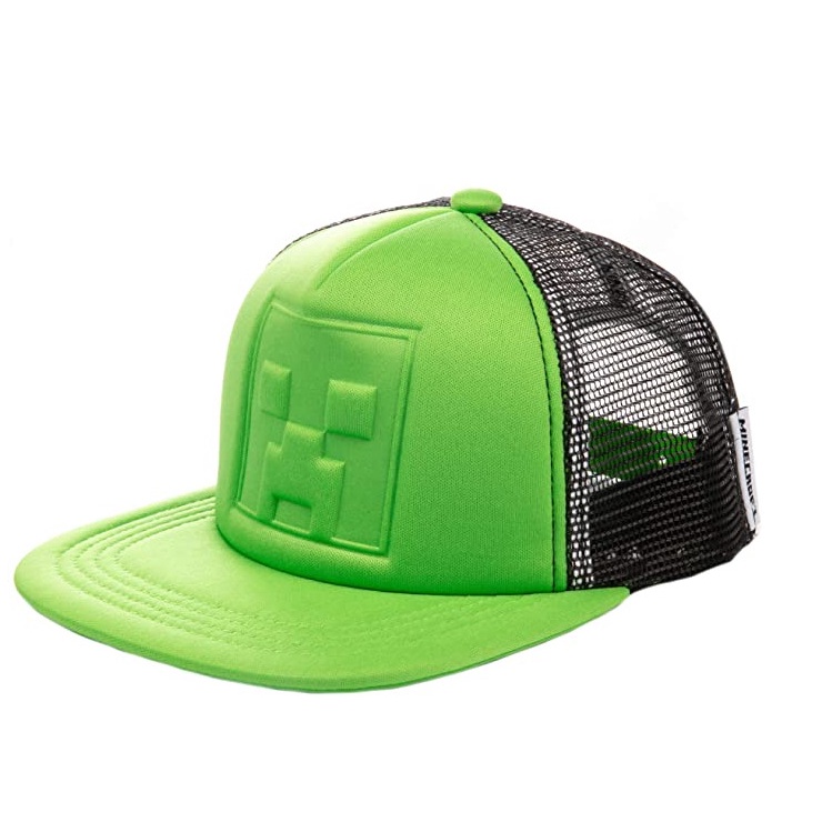Minecraft Baseball Cap Steve Creeper Sun Hat Peaked Cap Children Summer ...