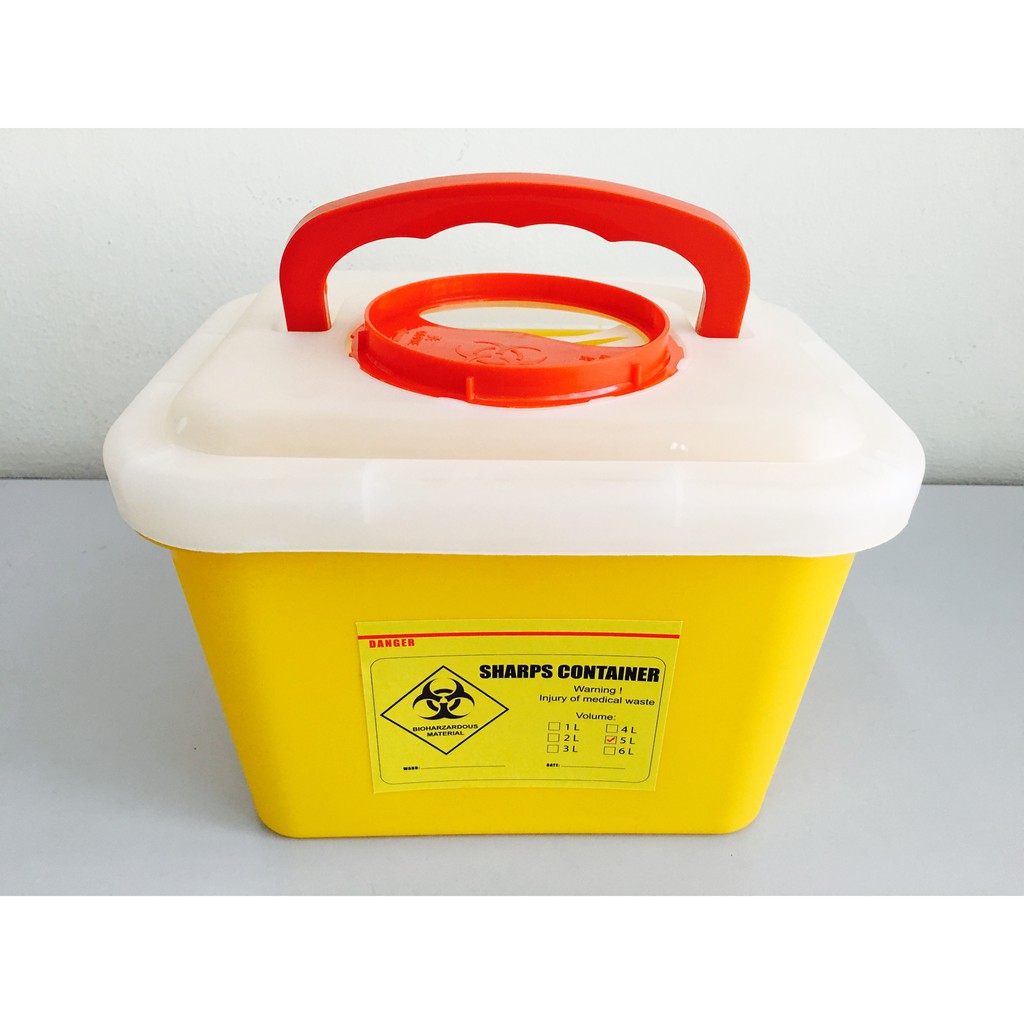 CLINICAL WASTE 5L ( TONG KUNING ) | Shopee Malaysia