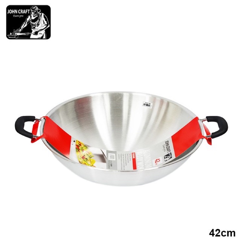 🔥READY STOCK IN MALAYSIA🔥JOHN CRAFT High Density Alloy Wok (32cm,38cm ...