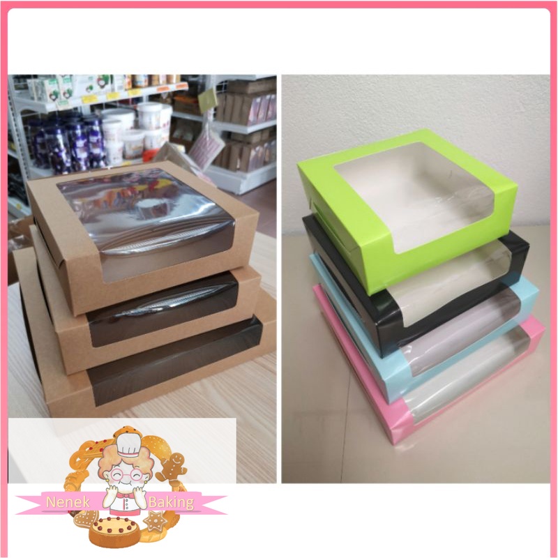 🌈 Talam Box Window 🌈 Window L shape Box Craft Box / Colour Box | Shopee ...