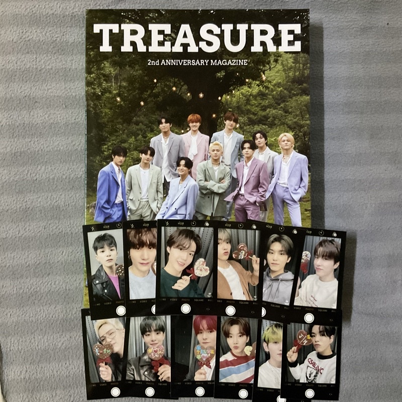 TREASURE 2ND Anniversary Magazine Unsealed | Shopee Malaysia