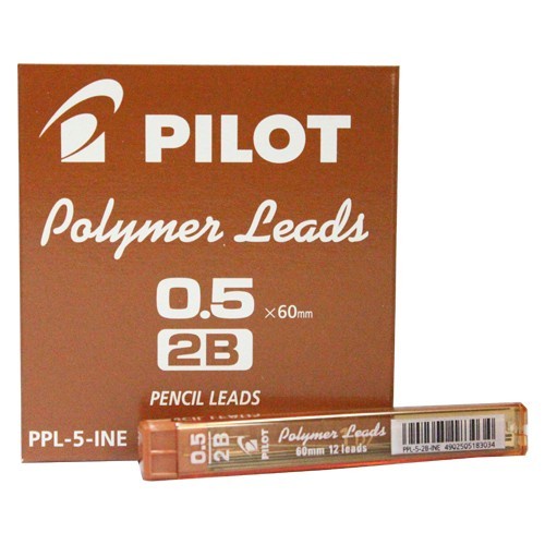 PILOT Polymer Pencil Leads 0.5mm 2B (PPL-5-INE) | Shopee Malaysia