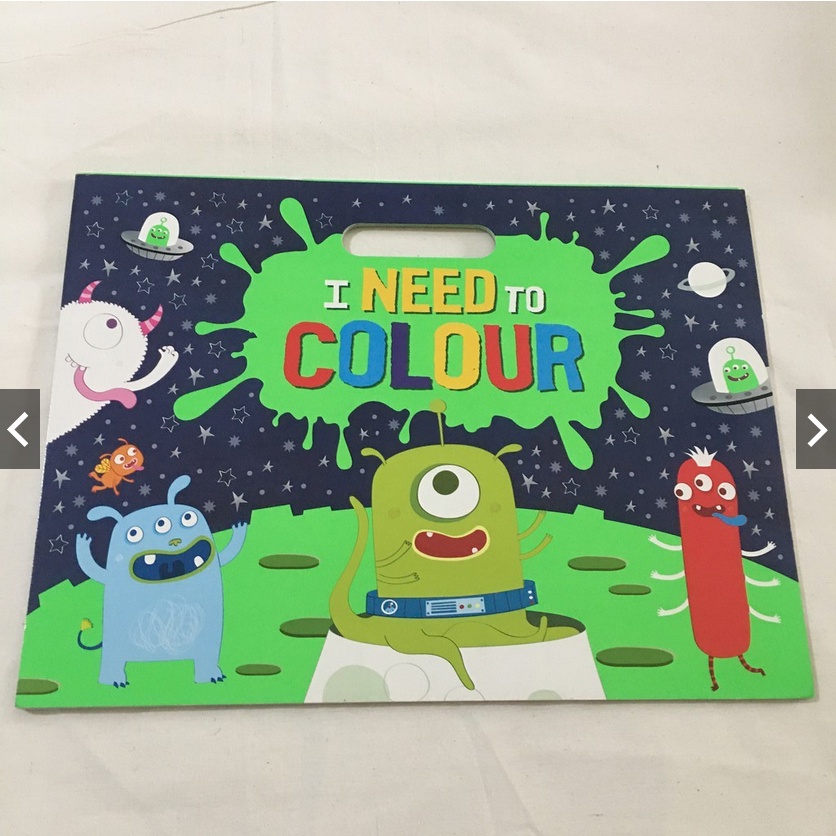 Monster jumbo coloring coloring book Imported color book For Kids ...