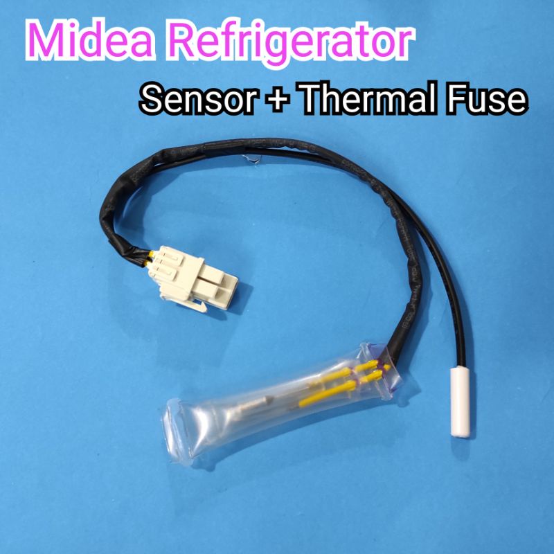 Midea Refrigerator Sensor+Thermal Fuse Peti Ais Midea thermostat ...